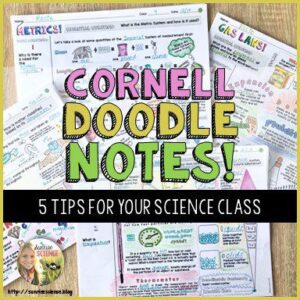 5 Tips for Using Cornell Doodle Notes in your Science Class ⋆ Sunrise ...