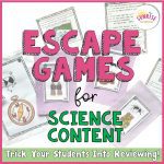 Review Rigorous Science Content with Escape Games ⋆ Sunrise Science
