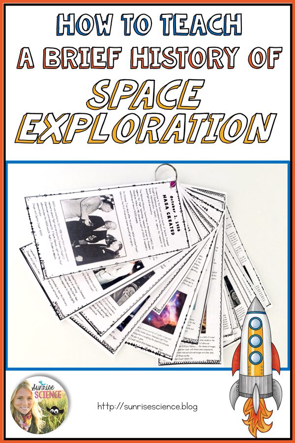 How to Teach a Brief History of Space Exploration ⋆ Sunrise Science