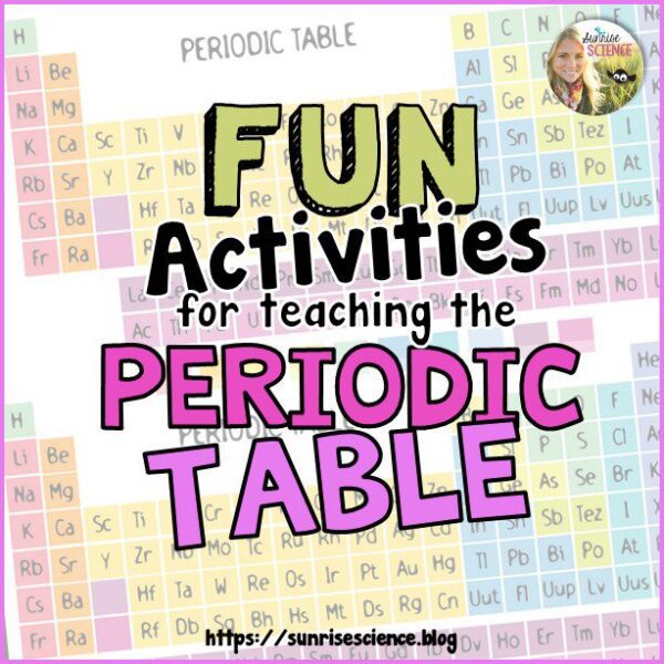 Fun Activities for Teaching the Periodic Table ⋆ Sunrise Science